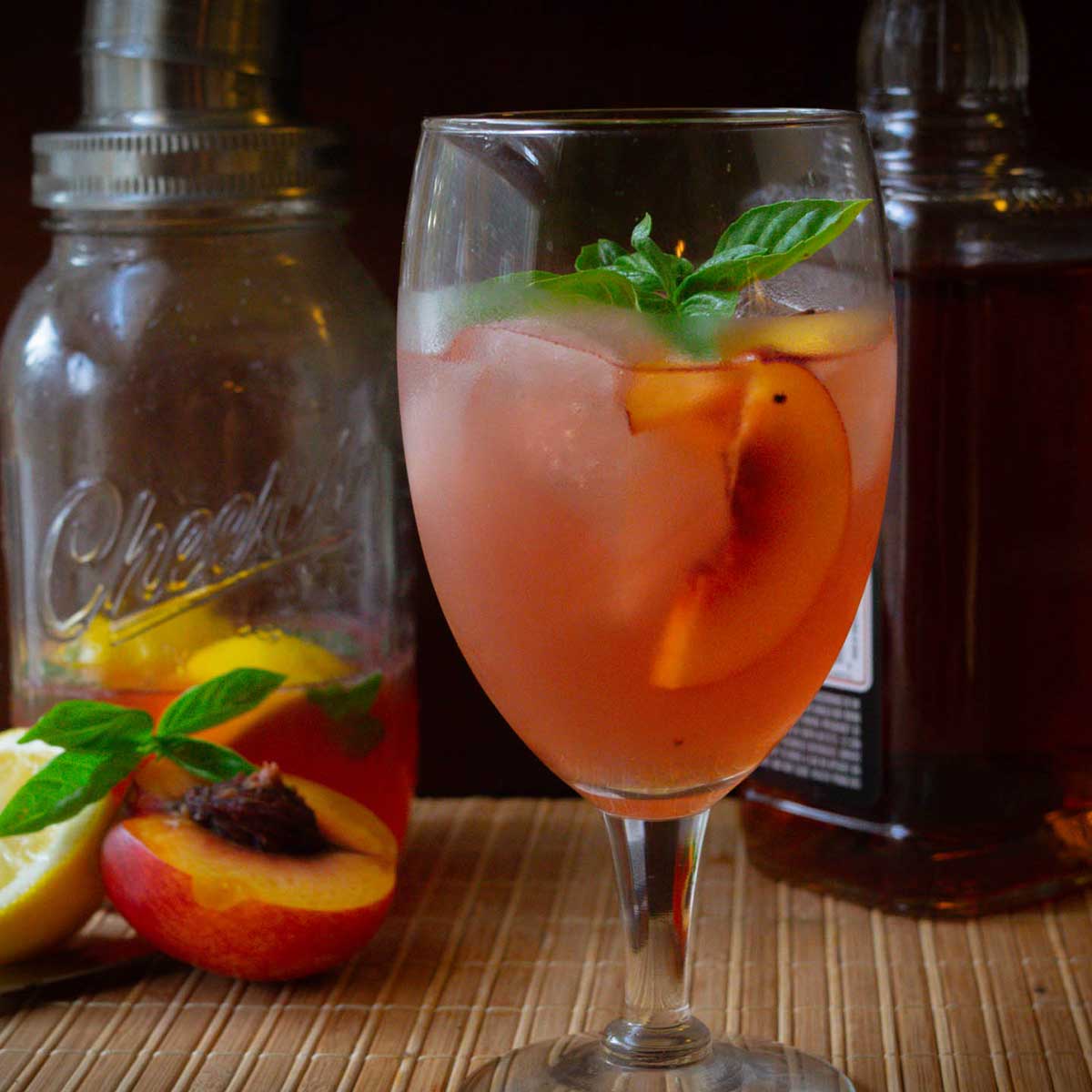 Guava, Nectarine & Basil Tequila Refresher : Jawns I Cooked