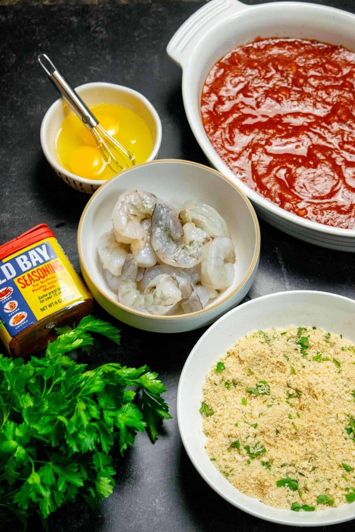 Easy Baked Shrimp Parmesan (Parmigiana) : Jawns I Cooked