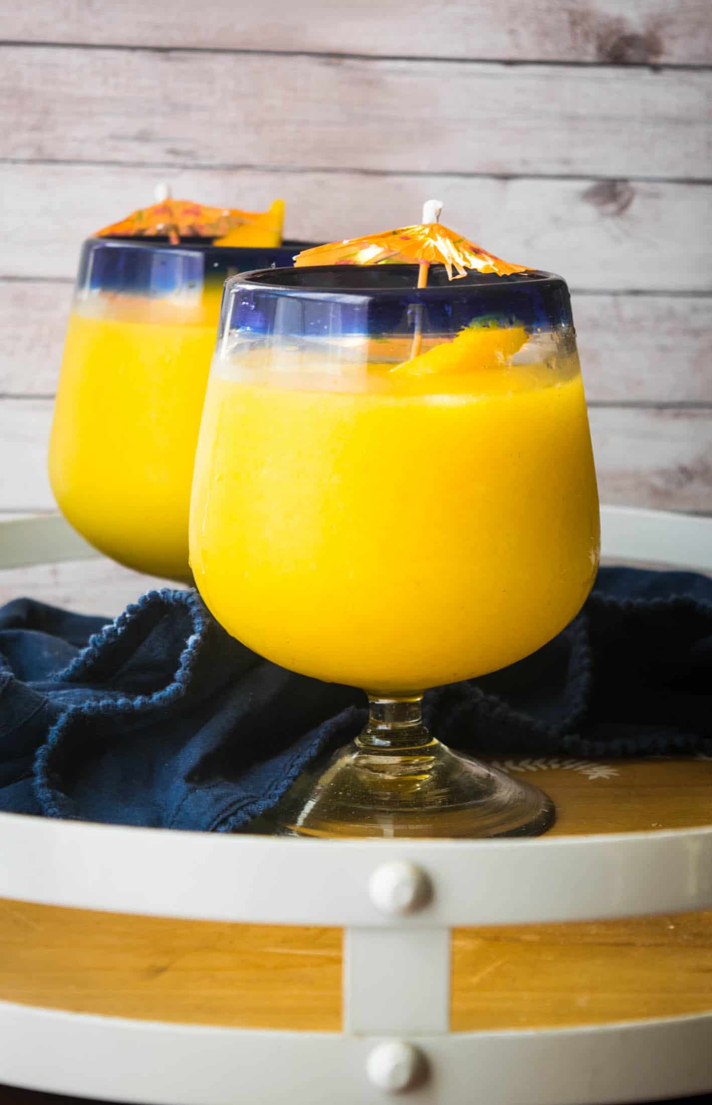 Spiked Mango Seltzer Slushie : Jawns I Cooked