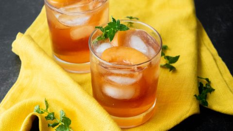 Big Batch Fresh Peach Vodka Tea Cooler : Jawns I Cooked