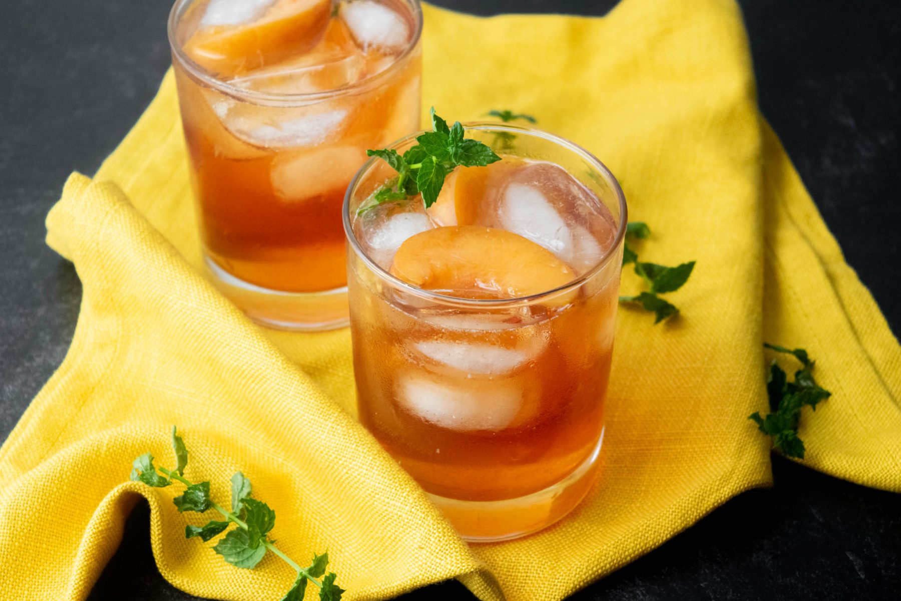 Big Batch Fresh Peach Vodka Tea Cooler : Jawns I Cooked