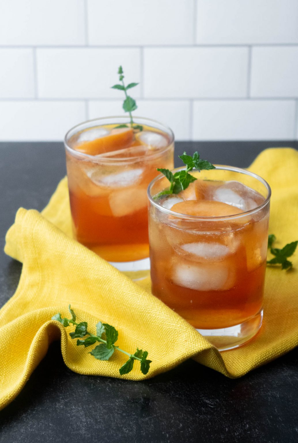 Big Batch Fresh Peach Vodka Tea Cooler : Jawns I Cooked