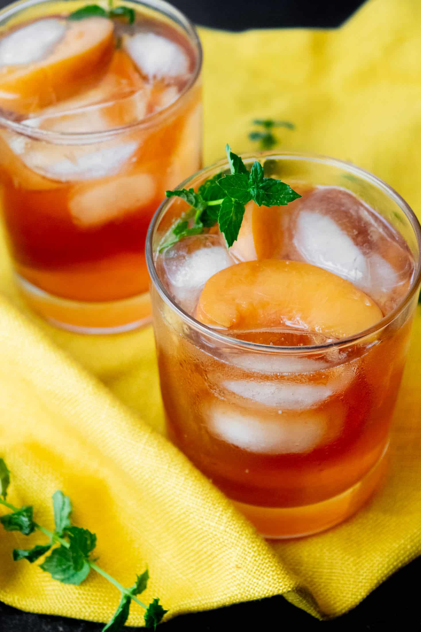 Big Batch Fresh Peach Vodka Tea Cooler : Jawns I Cooked