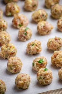 Baked Chicken Bacon Ranch Meatballs : Jawns I Cooked