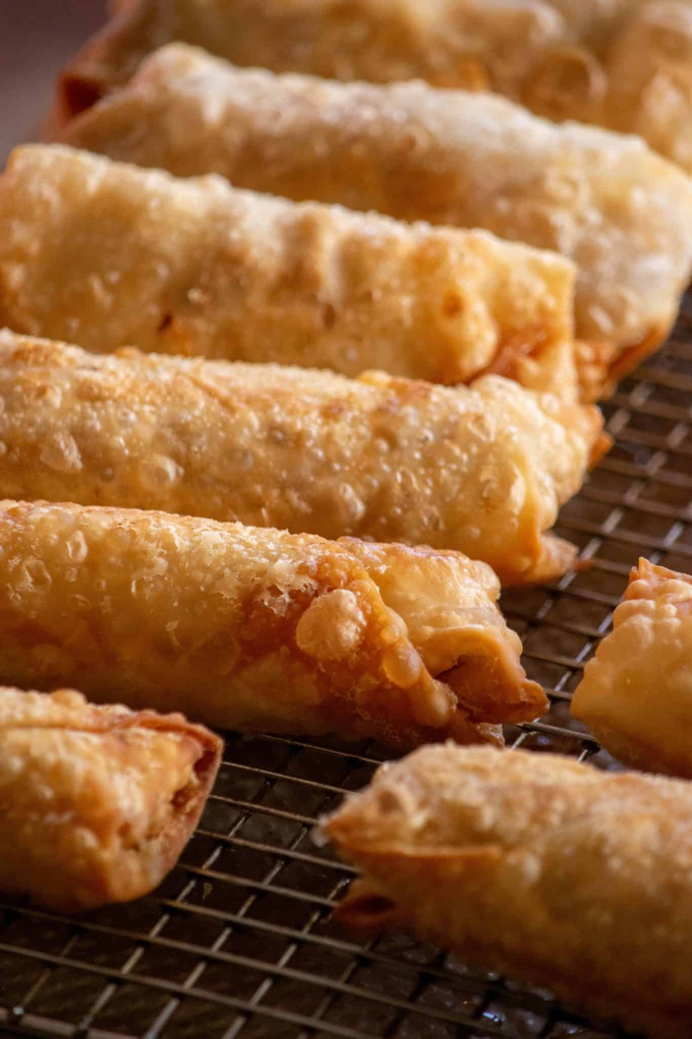 Easy Reuben Egg Rolls with Bacon Beer Sauerkraut : Jawns I Cooked