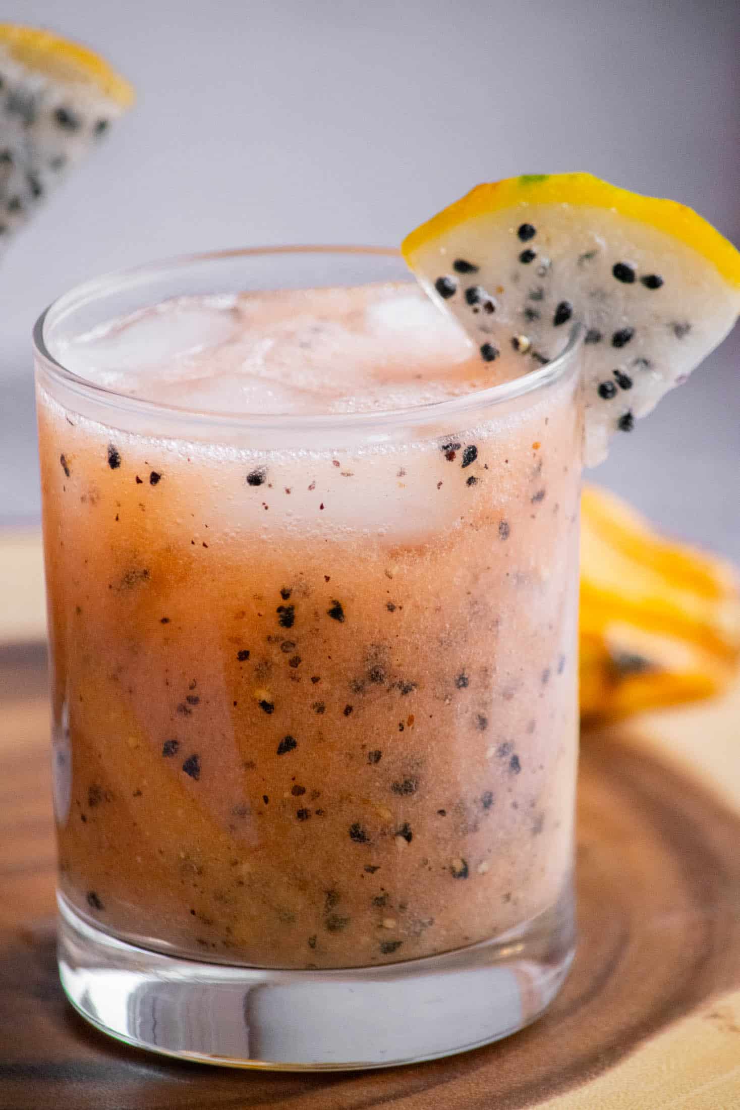 Dragon Fruit Vodka Cocktail with Aperol : Jawns I Cooked