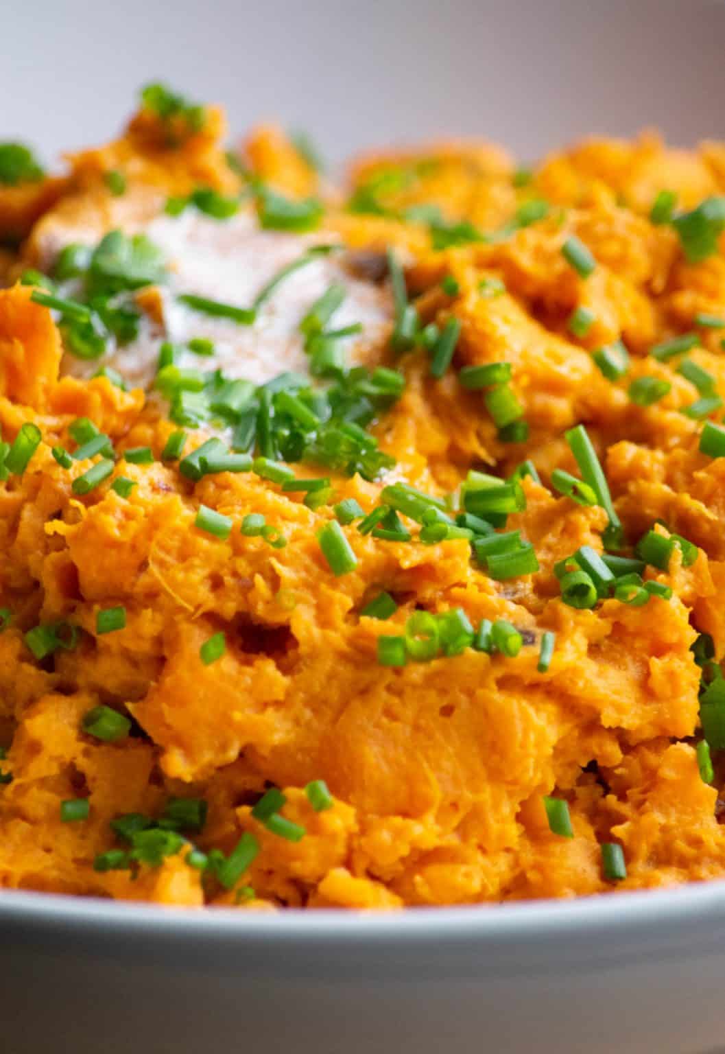Chipotle Smashed Sweet Potatoes (Microwave Recipe) : Jawns I Cooked