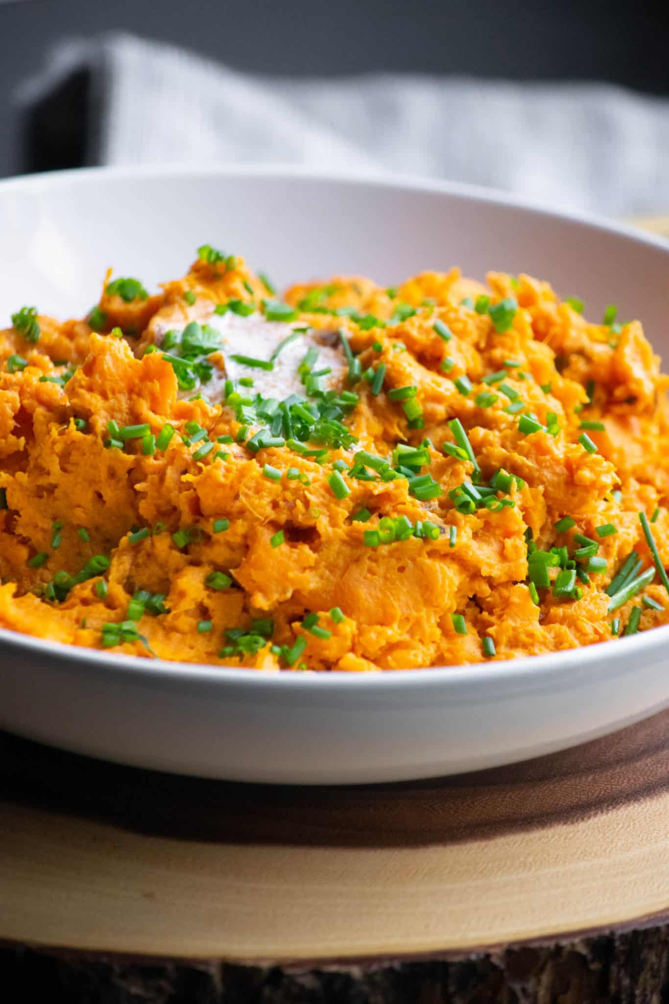 Chipotle Smashed Sweet Potatoes (Microwave Recipe) : Jawns I Cooked