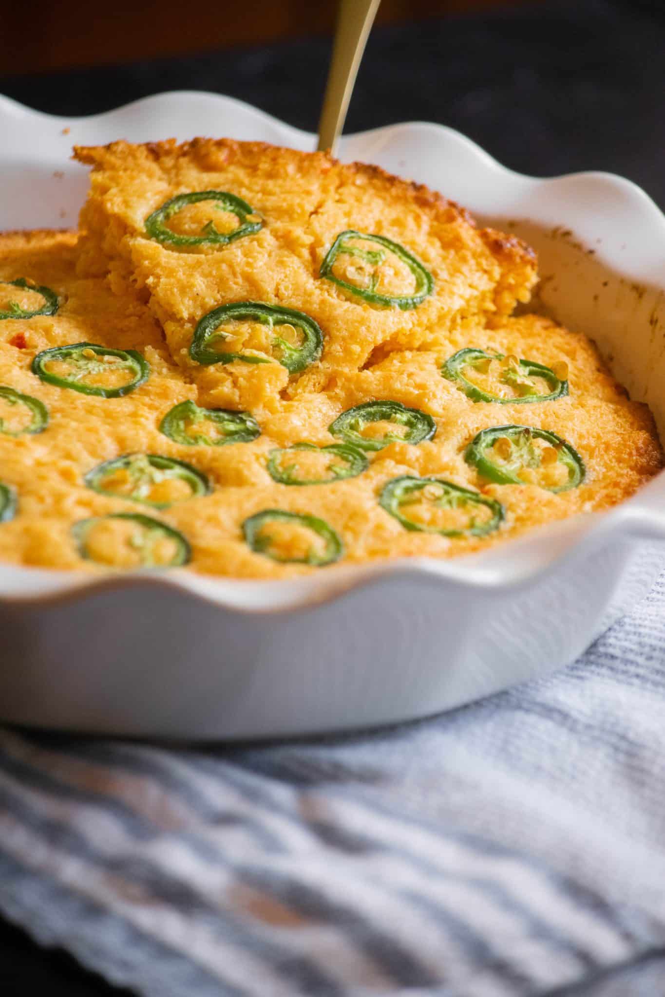 Jiffy Pimento Cheese Cornbread with Jalapeño : Jawns I Cooked