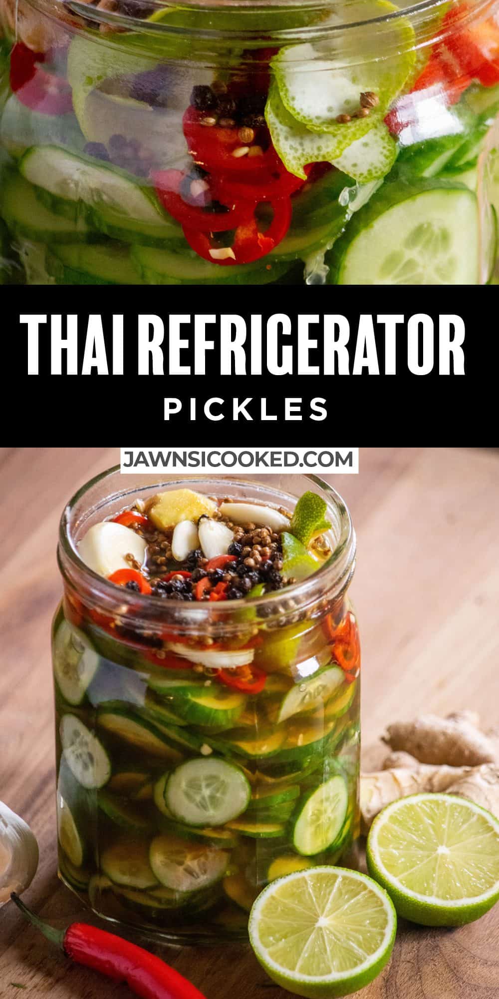 Thai Quick Pickles : Jawns I Cooked