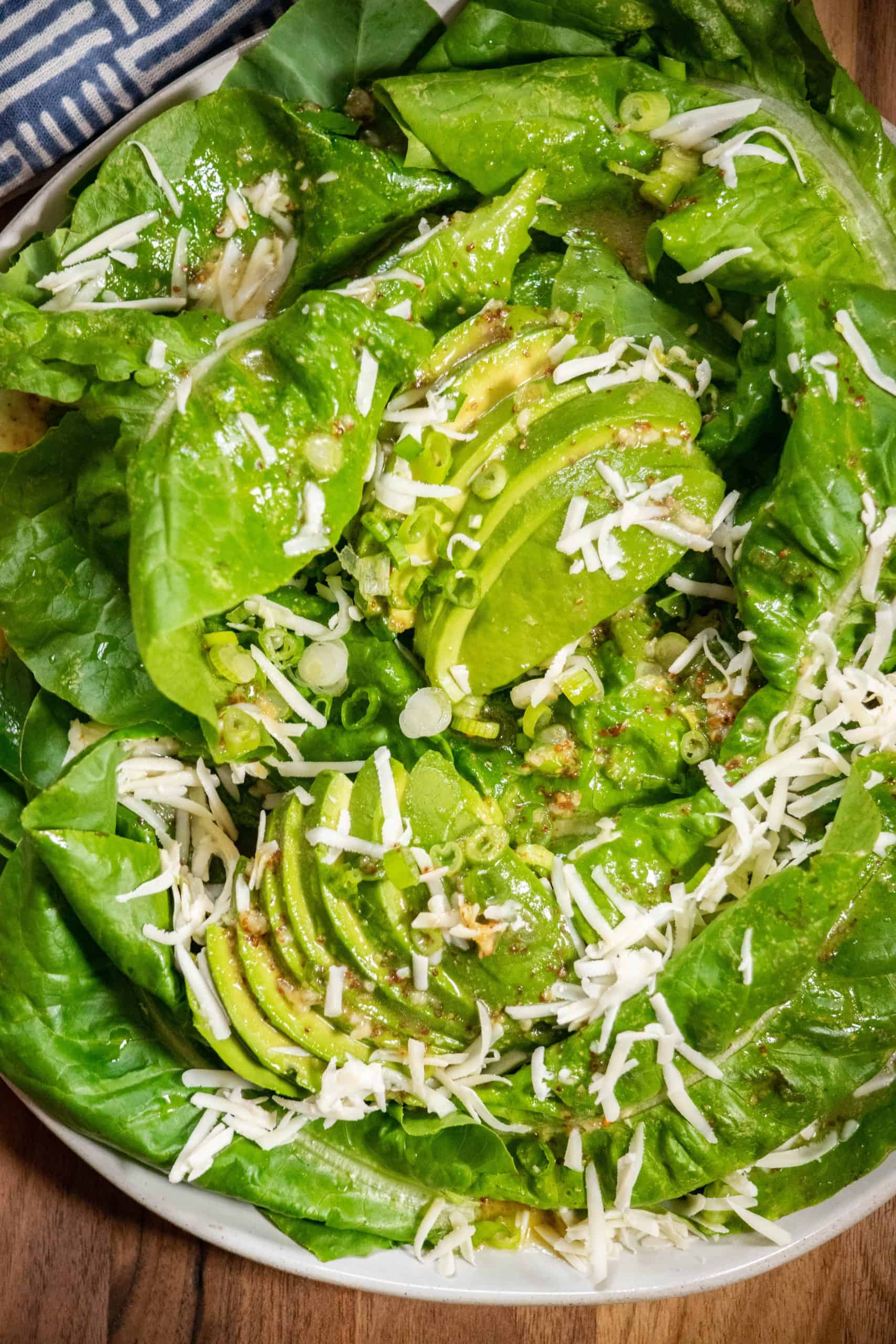 Butter Lettuce Salad with Avocado and Dijon Dressing : Jawns I Cooked