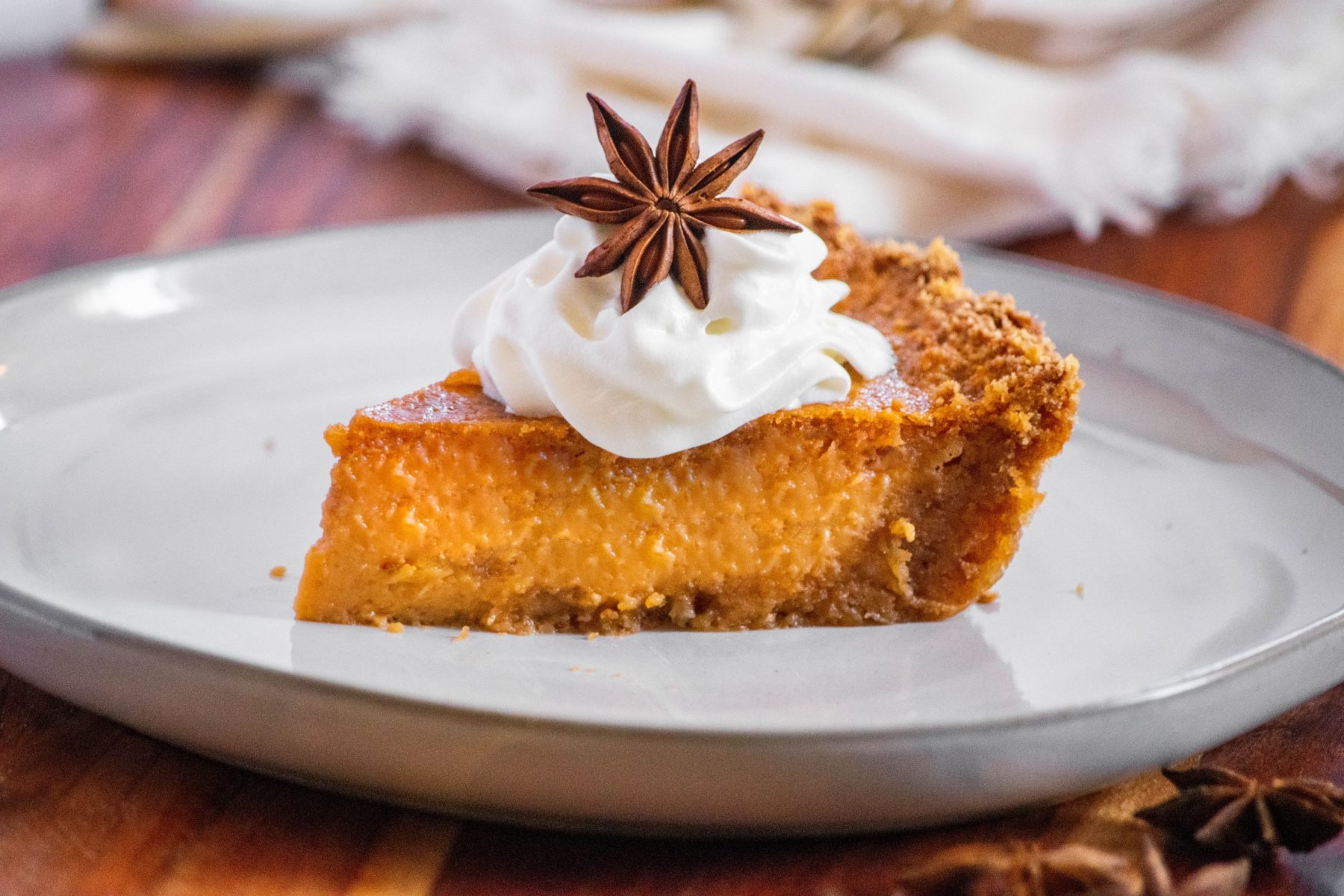 Thai Tea Custard Pie : Jawns I Cooked
