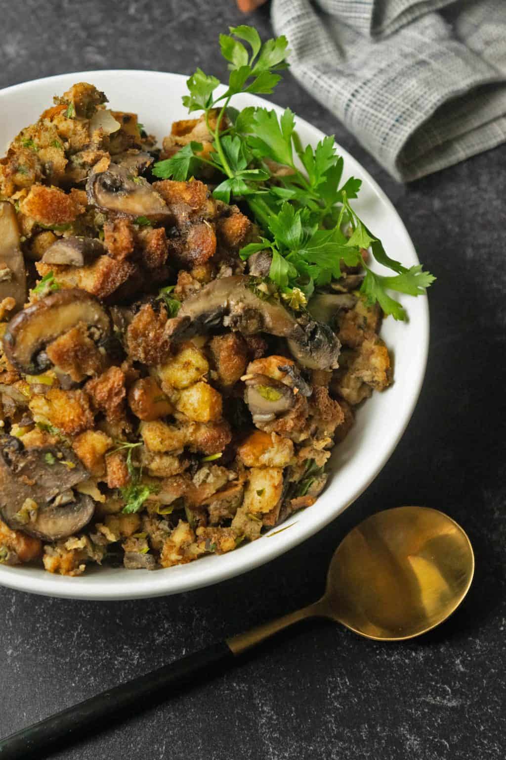 Easy Smoked Oyster Dressing (Stuffing) Recipe : Jawns I Cooked