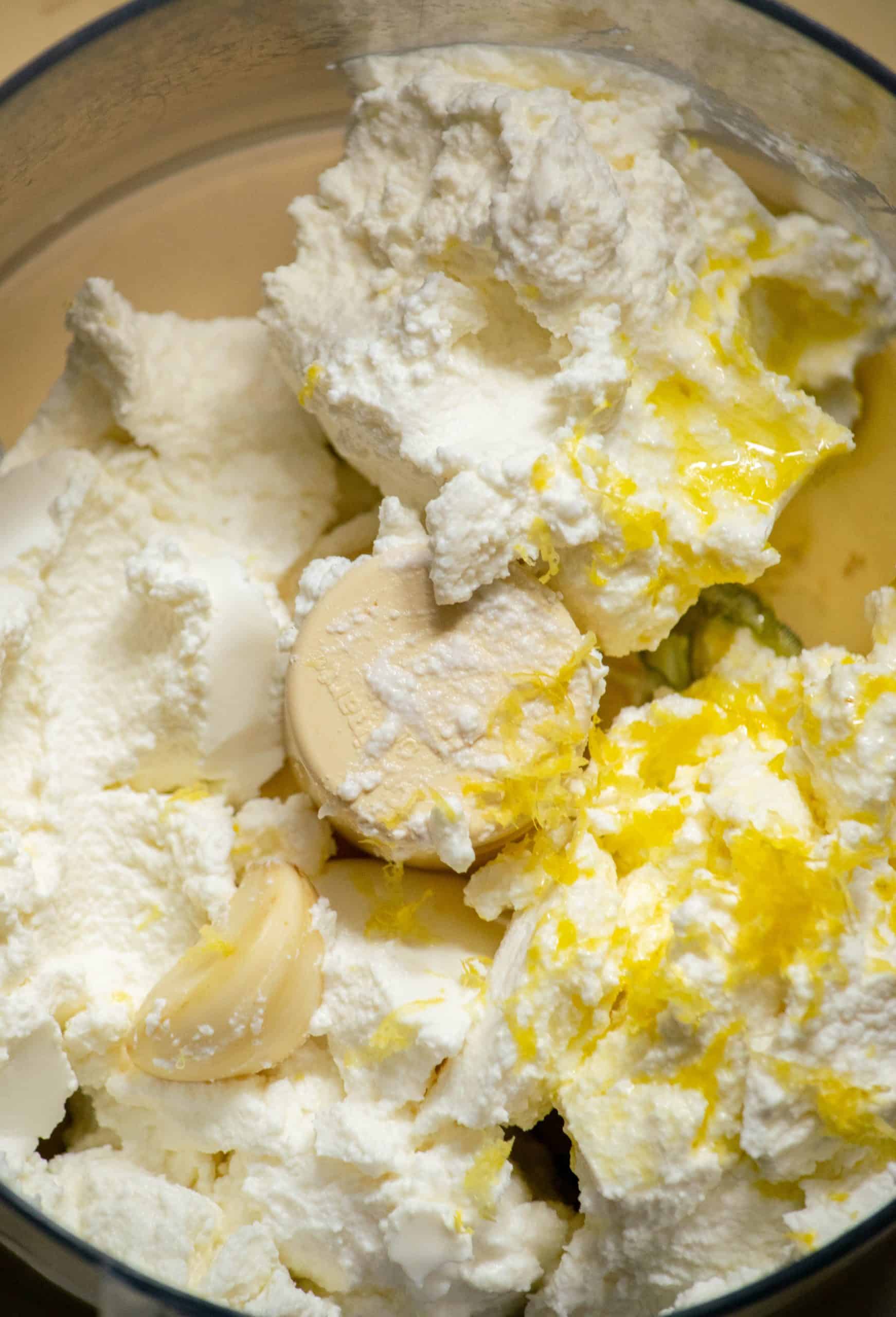 Whipped Ricotta Cheese with Lemon and Garlic : Jawns I Cooked