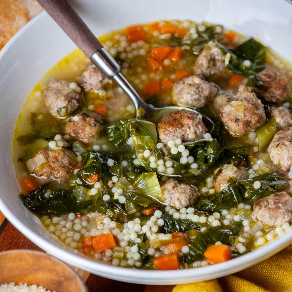 Italian Wedding Soup with Leeks : Jawns I Cooked