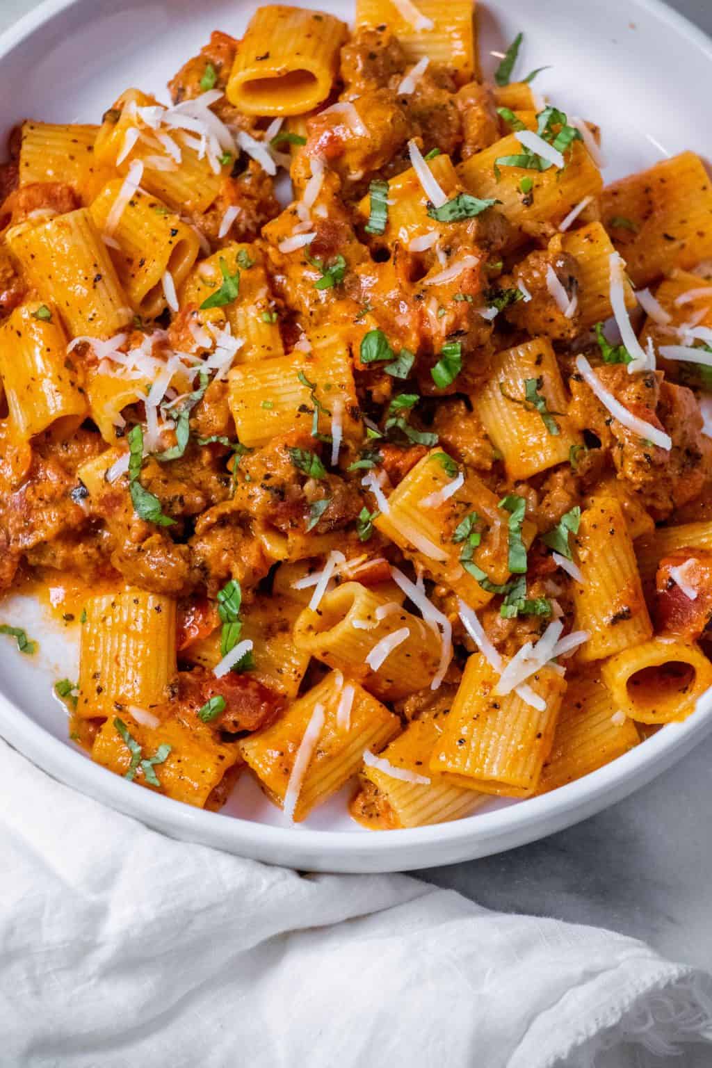 Spicy Italian Sausage Pasta : Jawns I Cooked