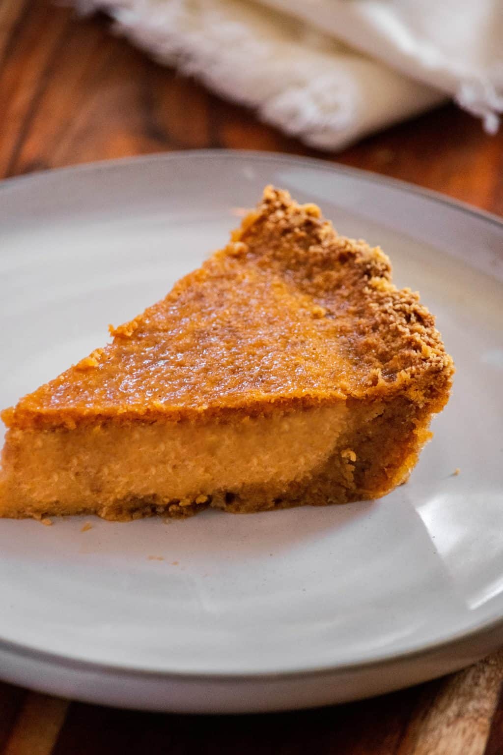 Thai Tea Custard Pie : Jawns I Cooked