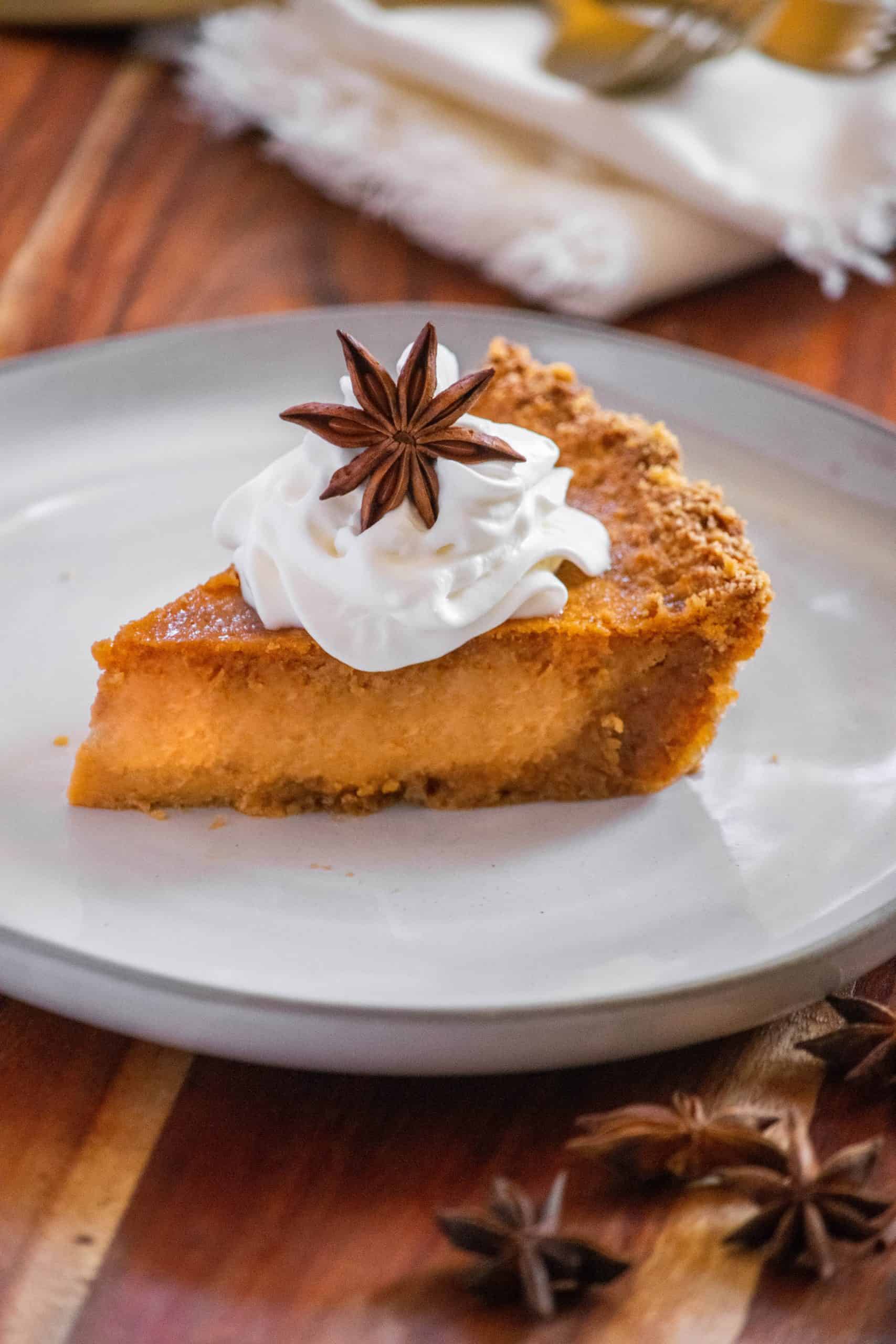 Thai Tea Custard Pie : Jawns I Cooked