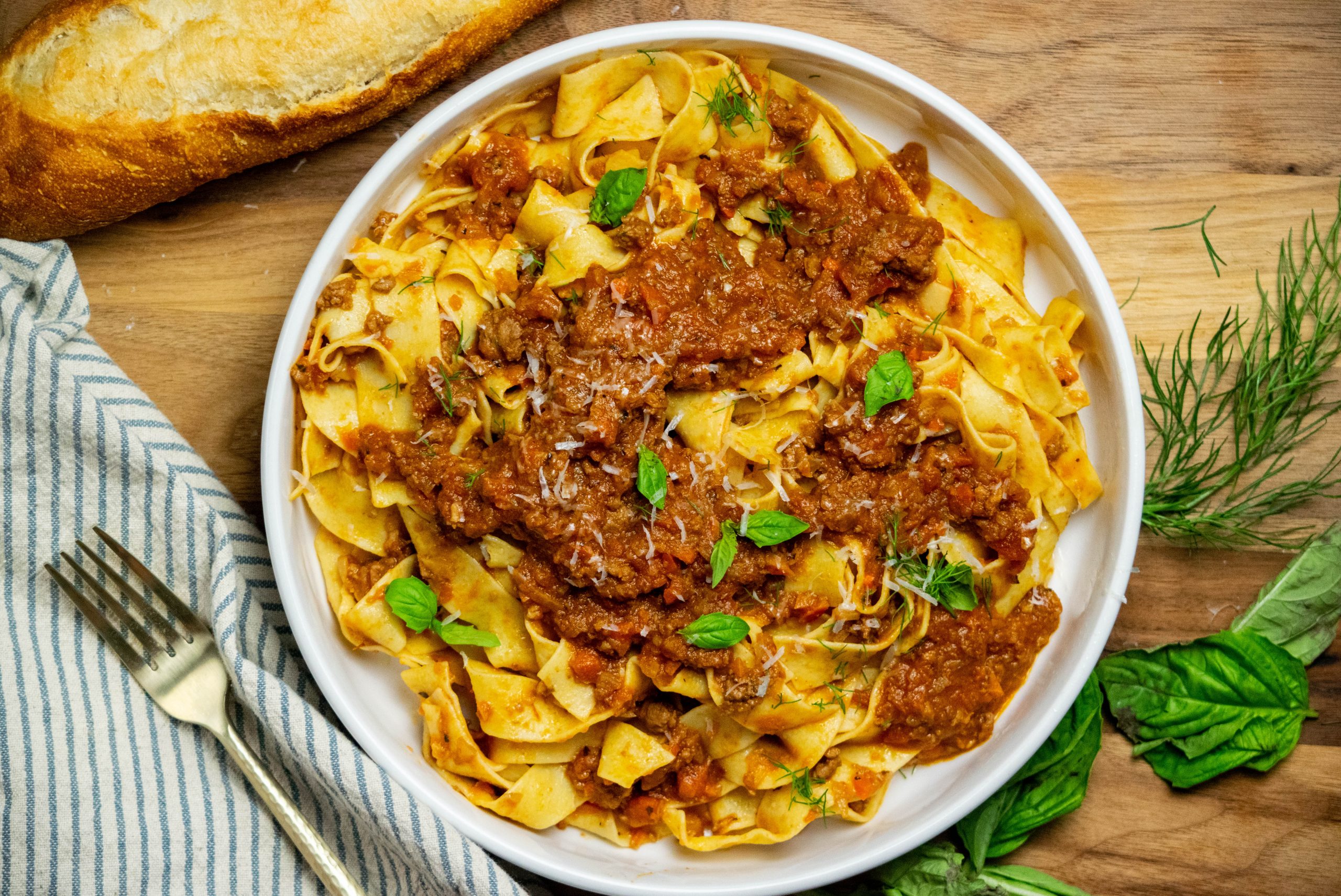 Easy Lamb Bolognese Recipe with Pasta : Jawns I Cooked