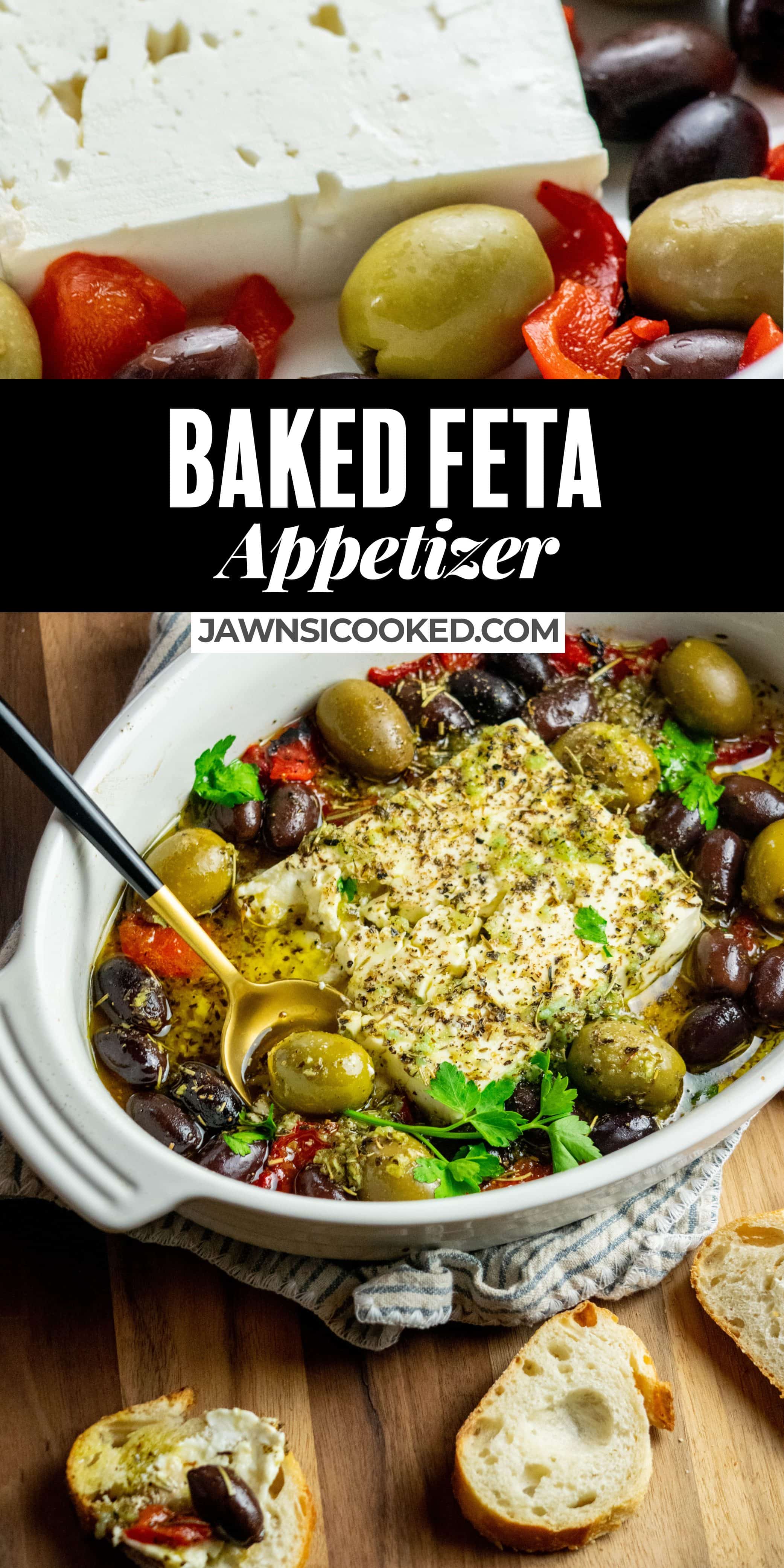 Baked Feta Appetizer : Jawns I Cooked