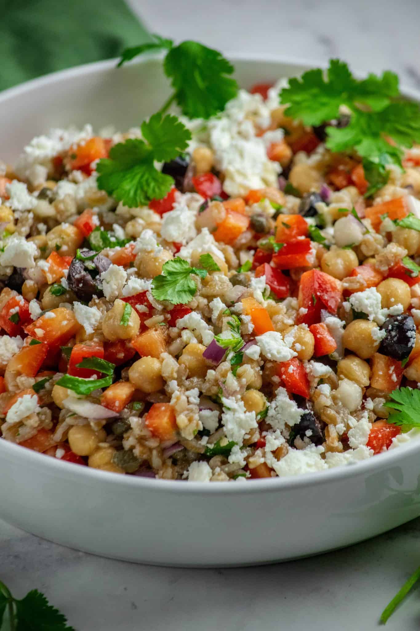 Chickpea Feta Salad : Jawns I Cooked