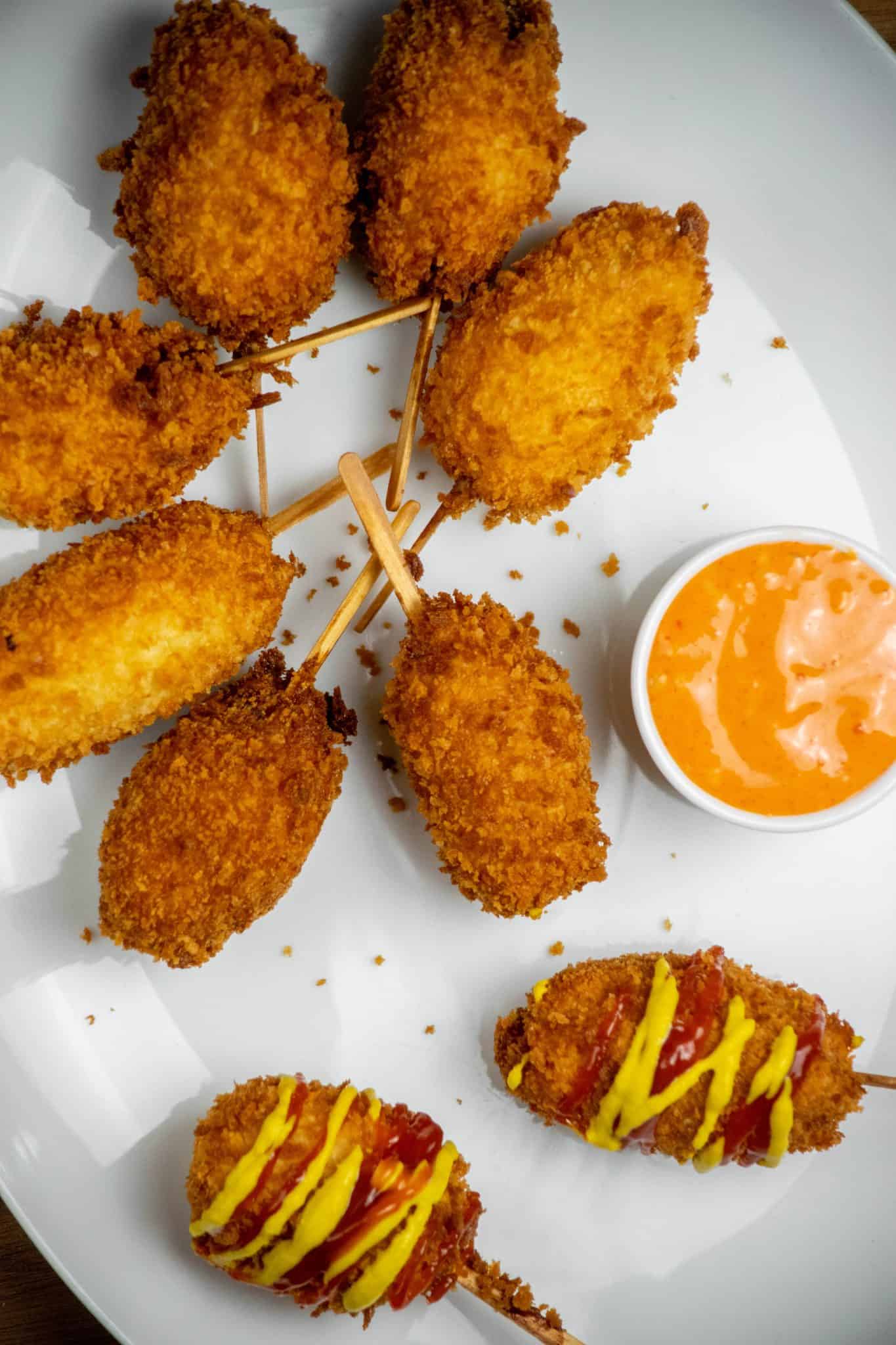 Best Mini Korean Style Corn Dog Recipe : Jawns I Cooked