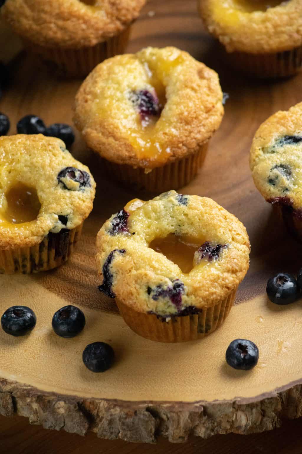 Blueberry Lemon Curd Muffins : Jawns I Cooked