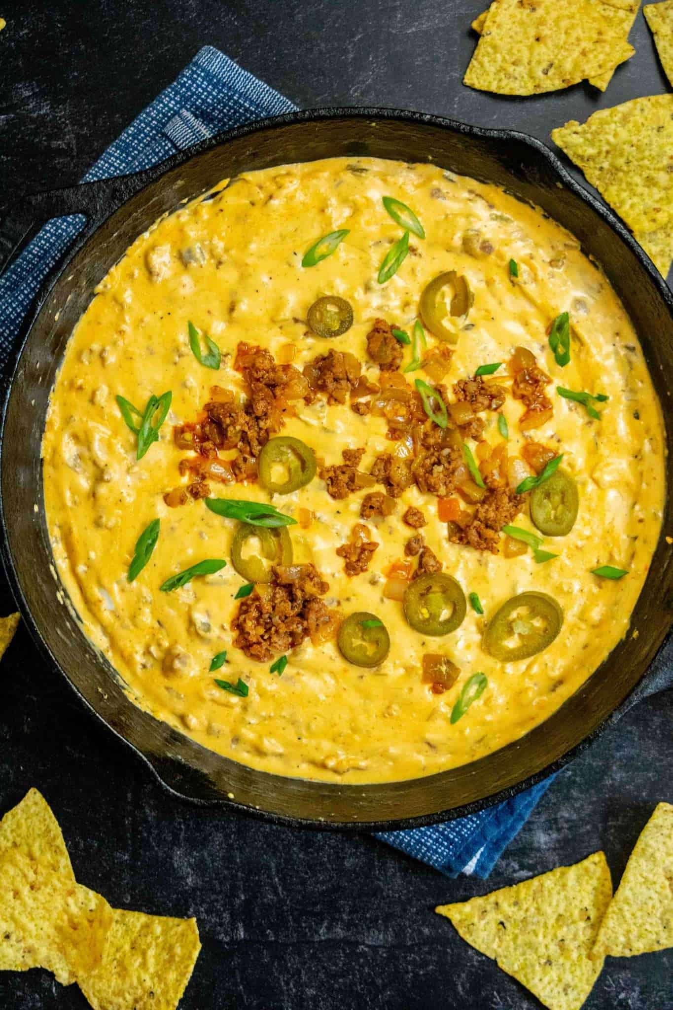 Creamy Chorizo Queso Dip (Fundido) Recipe : Jawns I Cooked