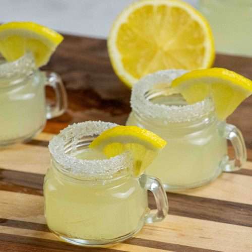 Lemon Drop Shots (3 Ingredients) : Jawns I Cooked