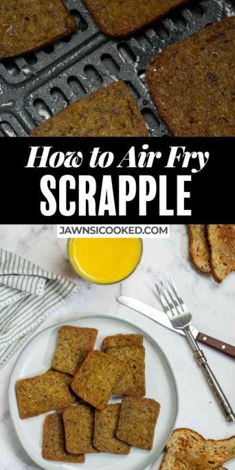 Crispy Scrapple in the Air Fryer with Step by Step Instructions : Jawns ...