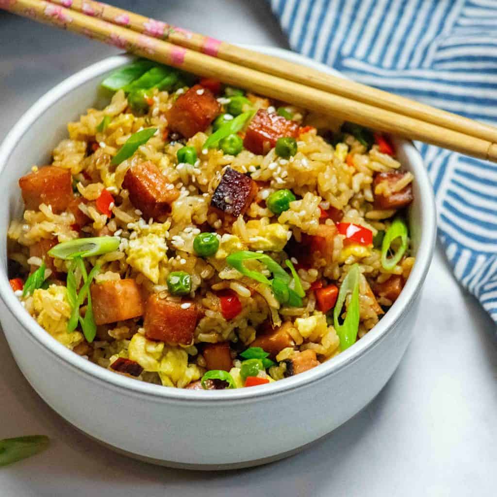 Spam Fried Rice Recipe (Easy + Tasty!) : Jawns I Cooked