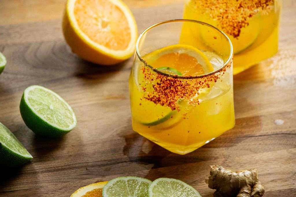 Spicy Ginger Orange Margarita (perfect for summer) : Jawns I Cooked