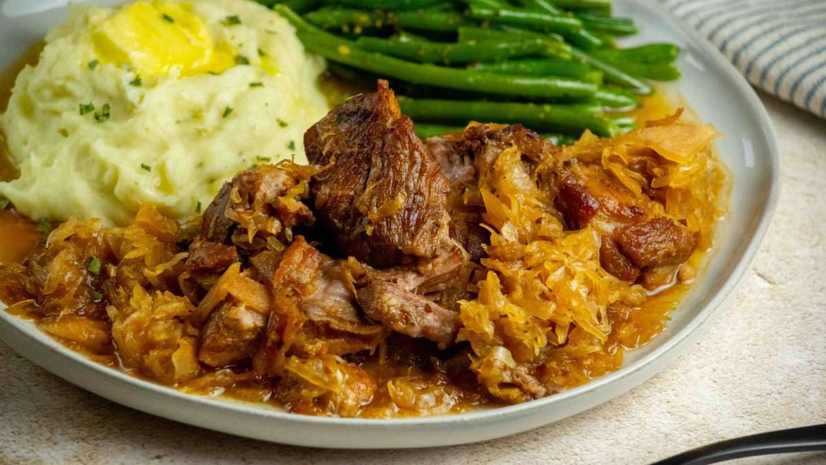 Braised Country Style Pork Ribs and Sauerkraut : Jawns I Cooked
