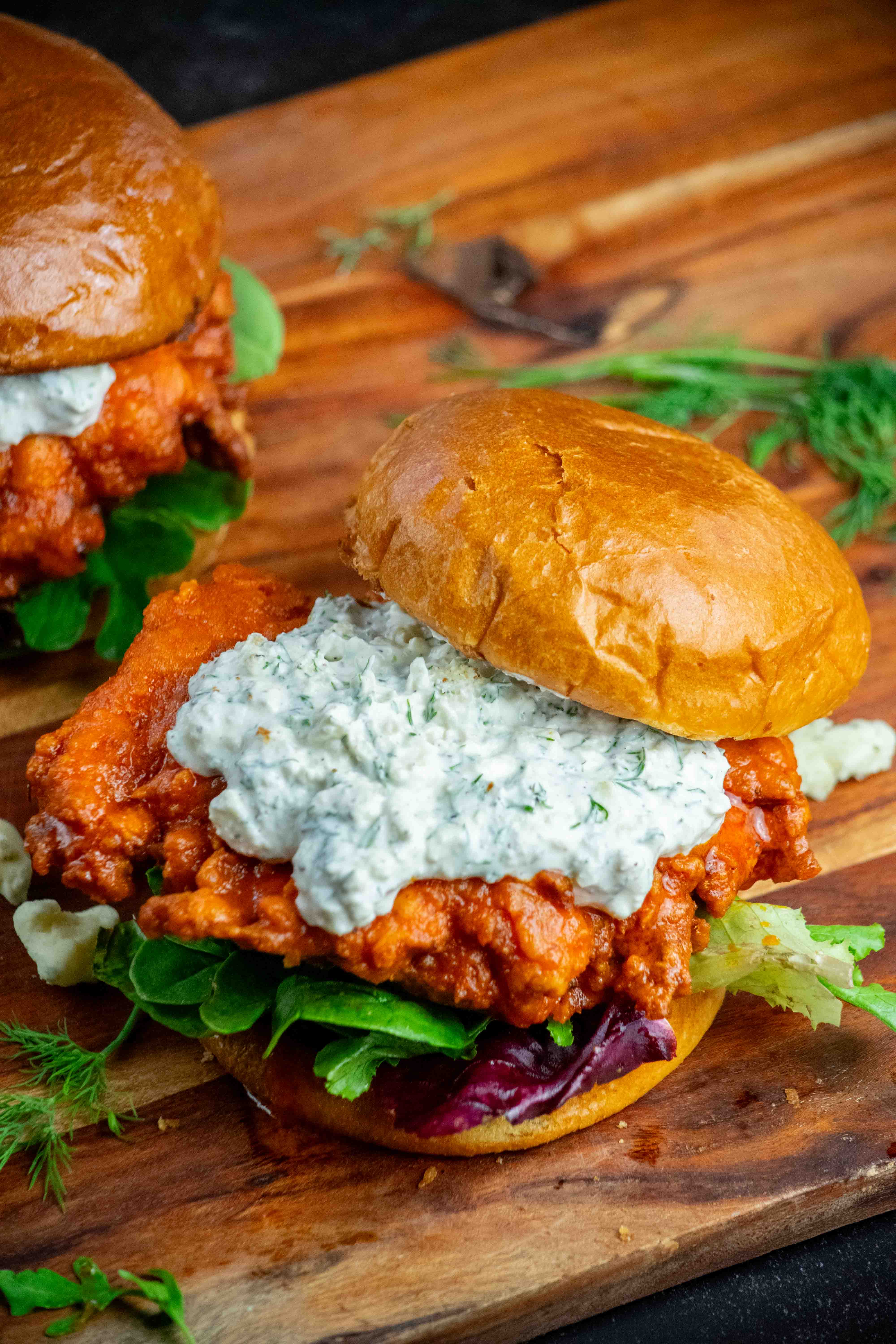 Extra Crispy Fried Buffalo Chicken Sandwich Recipe : Jawns I Cooked