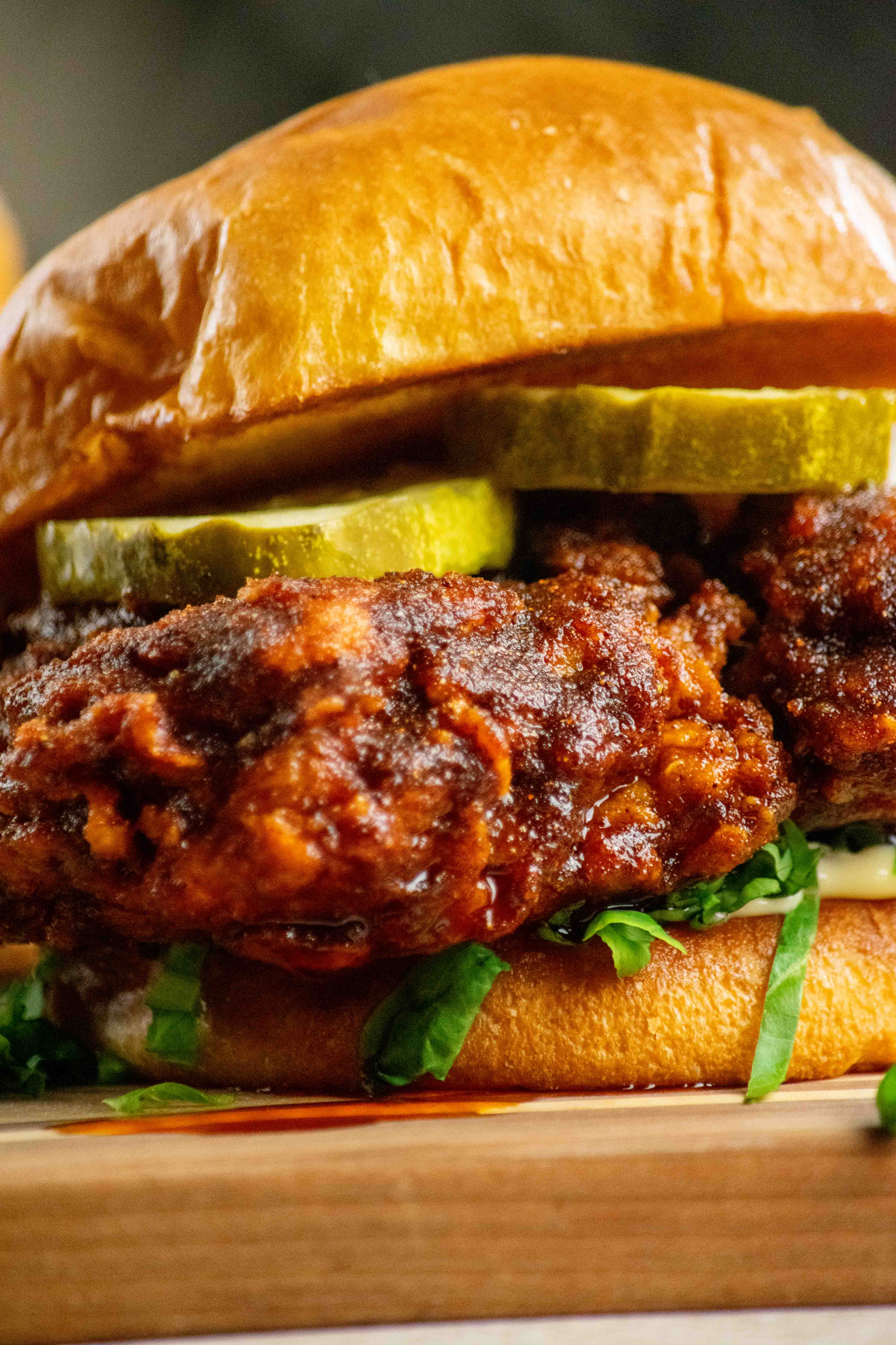 Best Crispy Nashville Hot Chicken Sandwich Recipe : Jawns I Cooked