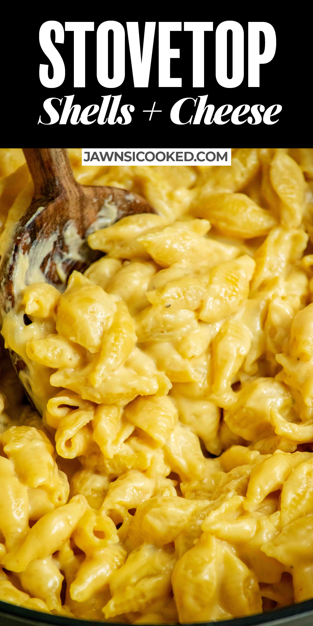 Creamy Stovetop Shells Macaroni and Cheese Recipe : Jawns I Cooked