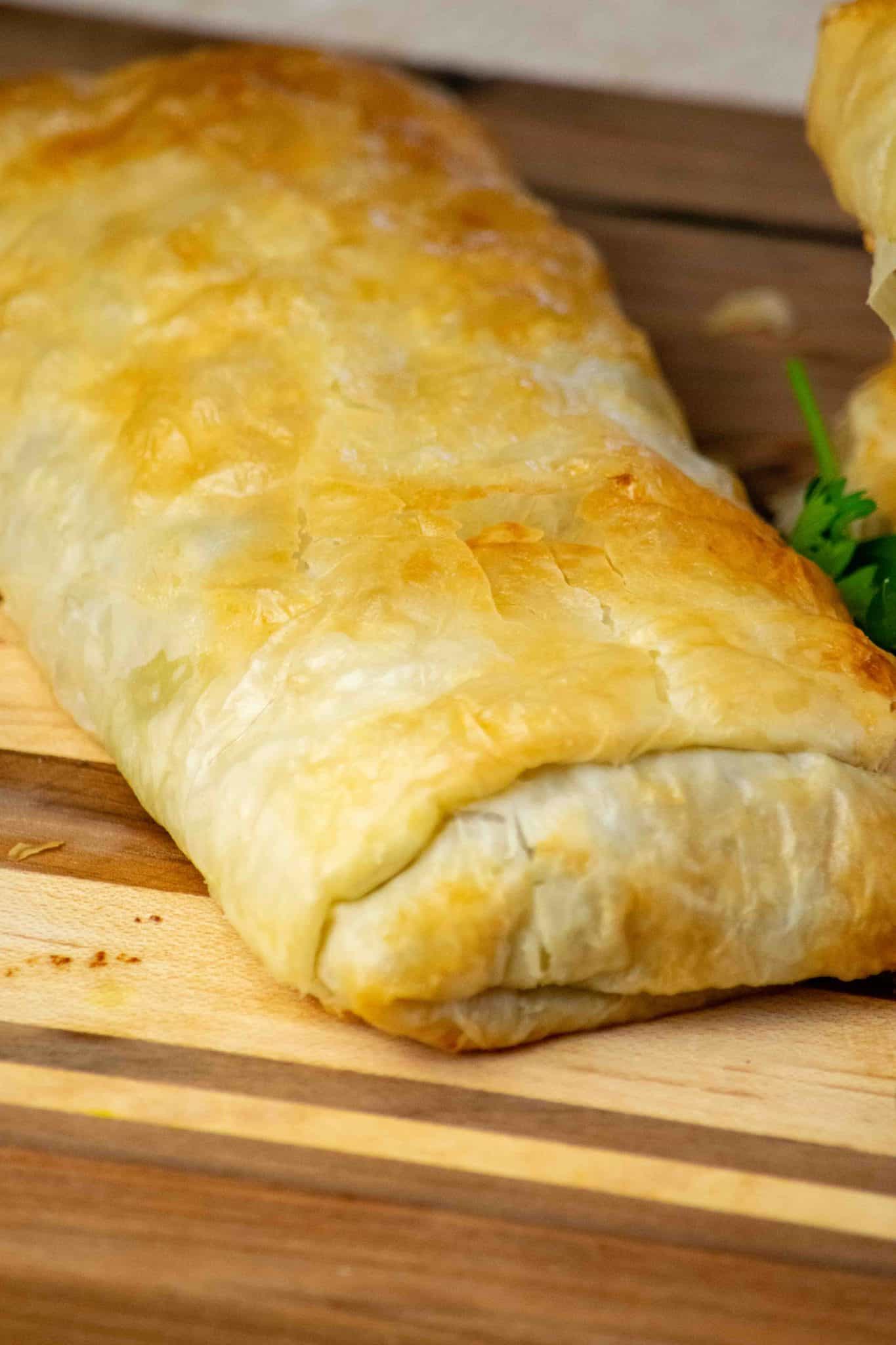 Mushroom Strudel with Leeks and Parmesan Cheese : Jawns I Cooked