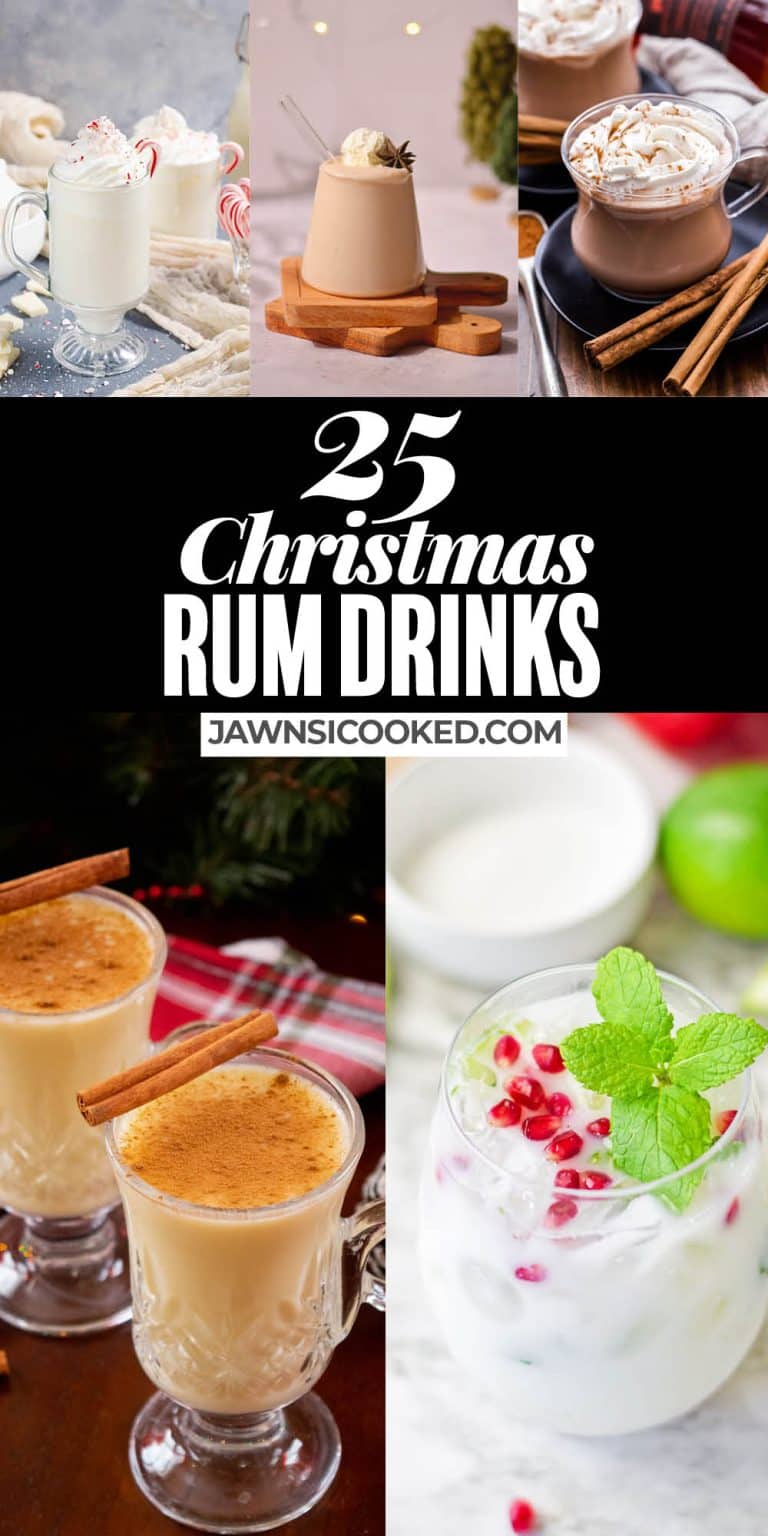 25 Christmas Drinks with Rum (Perfect Holiday Cocktails) : Jawns I Cooked