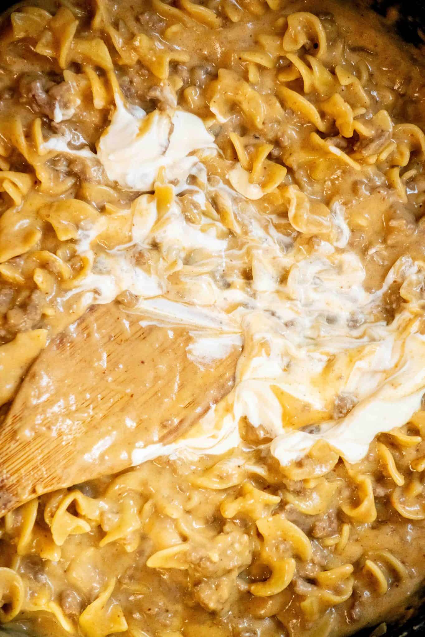 Best Homemade Creamy Beef Stroganoff Hamburger Helper Recipe : Jawns I ...