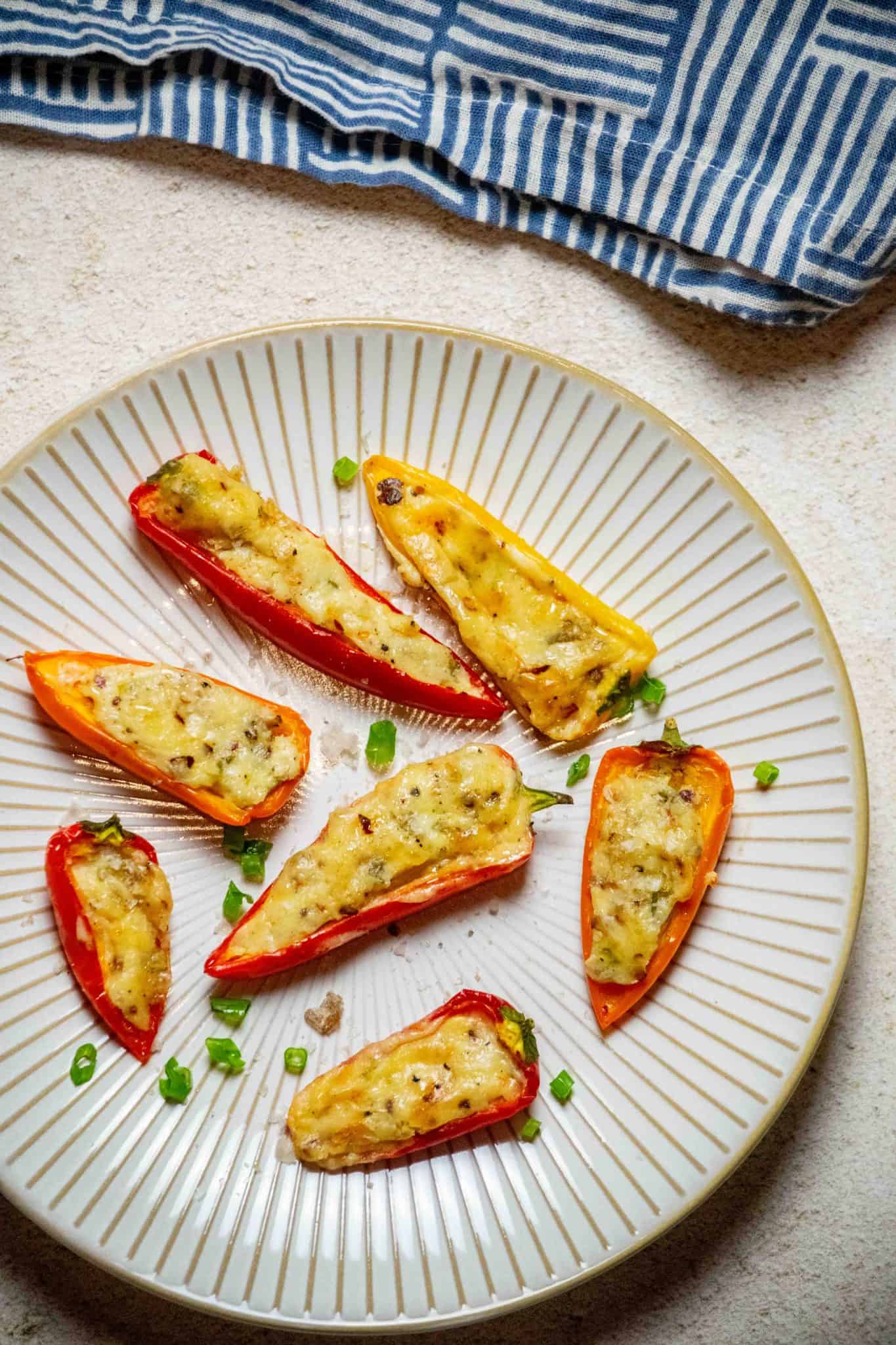 Stuffed Mini Peppers with Cheddar : Jawns I Cooked