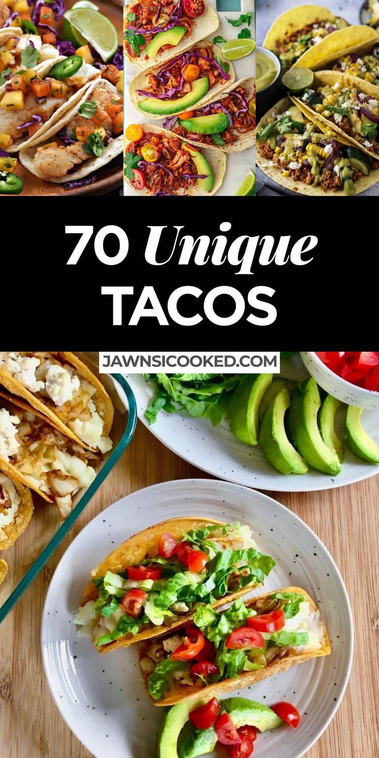 70 Unique Easy Taco Recipes for Taco Night or Day! : Jawns I Cooked