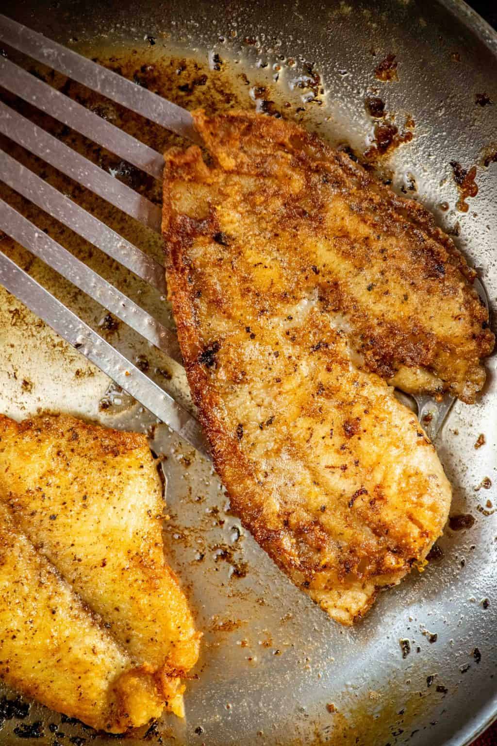Pan Fried Flounder with Butter and Lemon Recipe : Jawns I Cooked