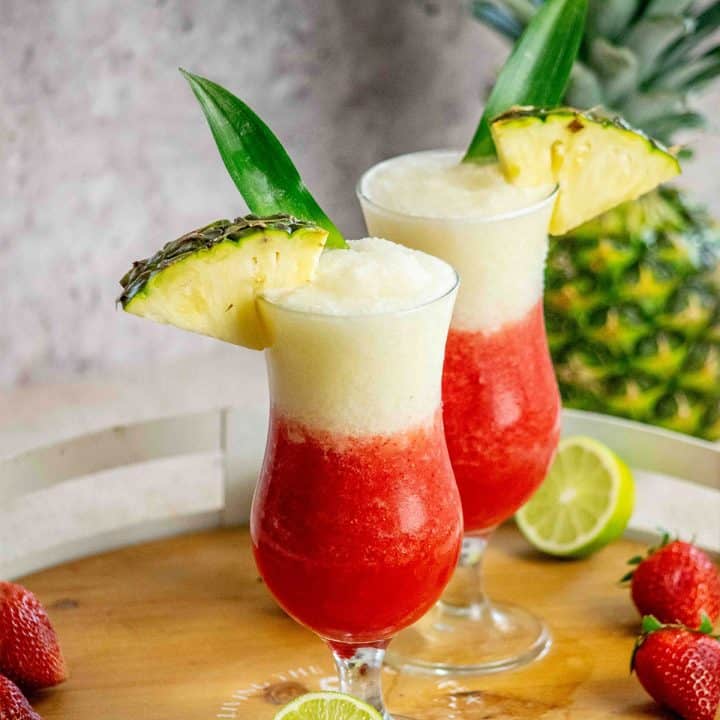 Miami Vice Drink Recipe (Recipe for 2) : Jawns I Cooked