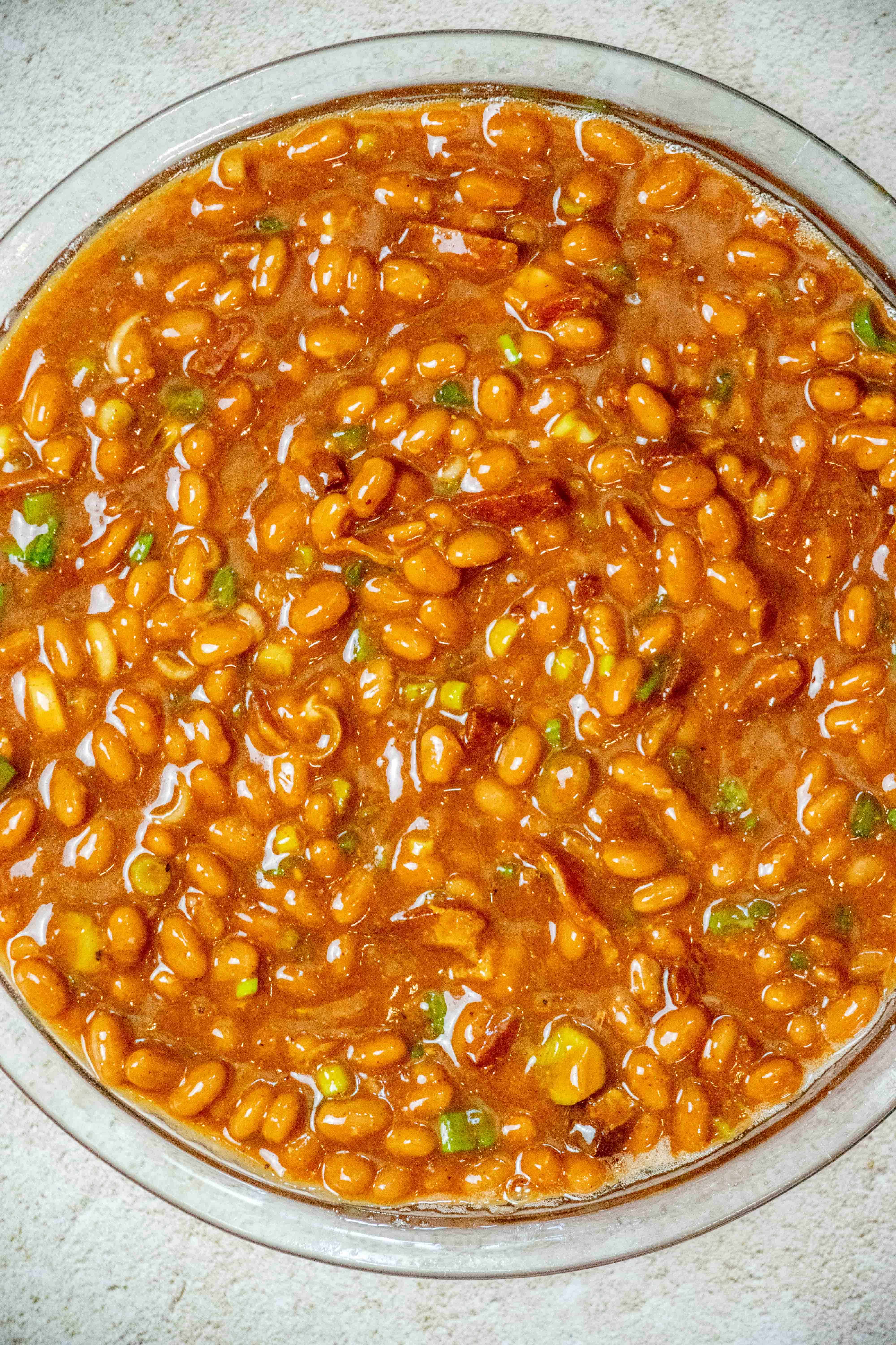 Small Batch Easy Doctored Up Canned Baked Beans : Jawns I Cooked