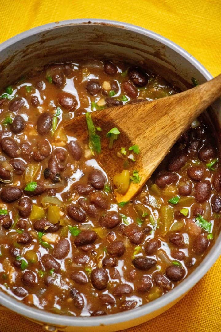 Easy Cuban Style Black Beans (Quick Canned Recipe) : Jawns I Cooked