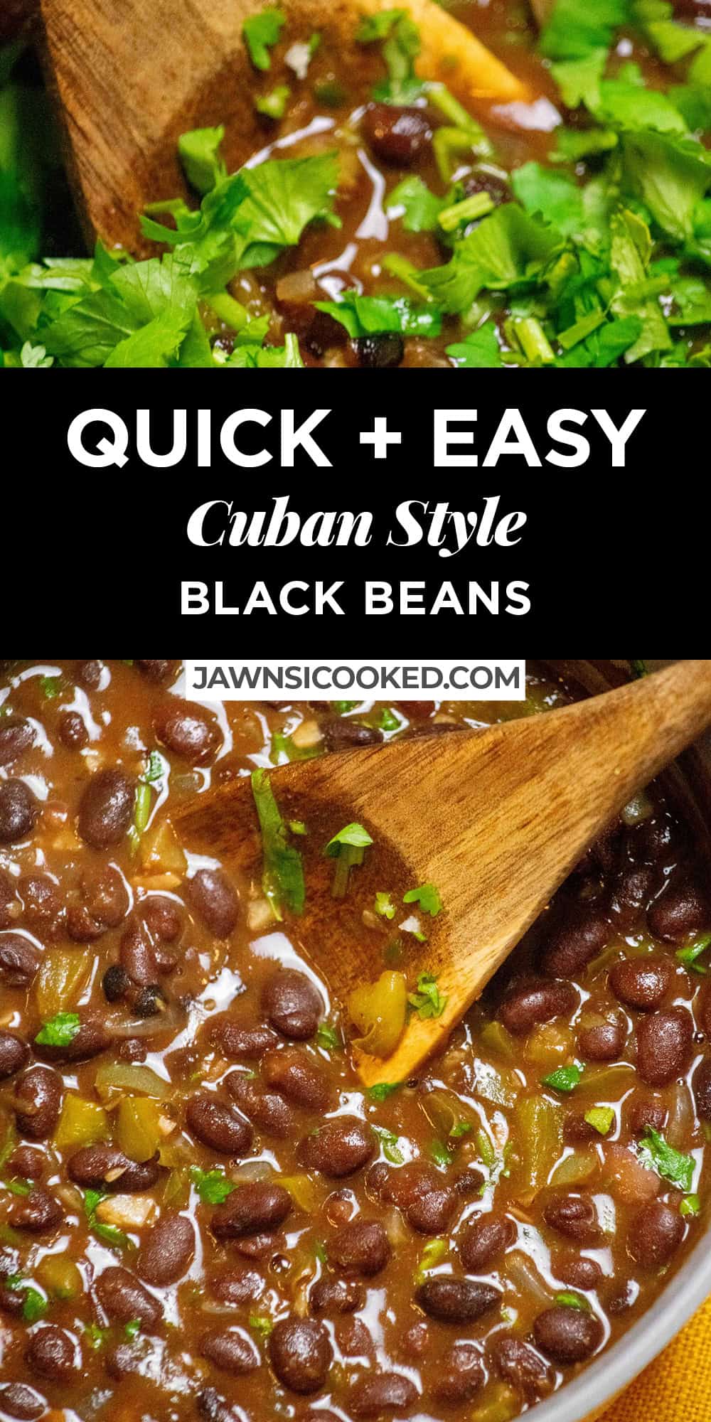 Easy Cuban Style Black Beans (Quick Canned Recipe) : Jawns I Cooked