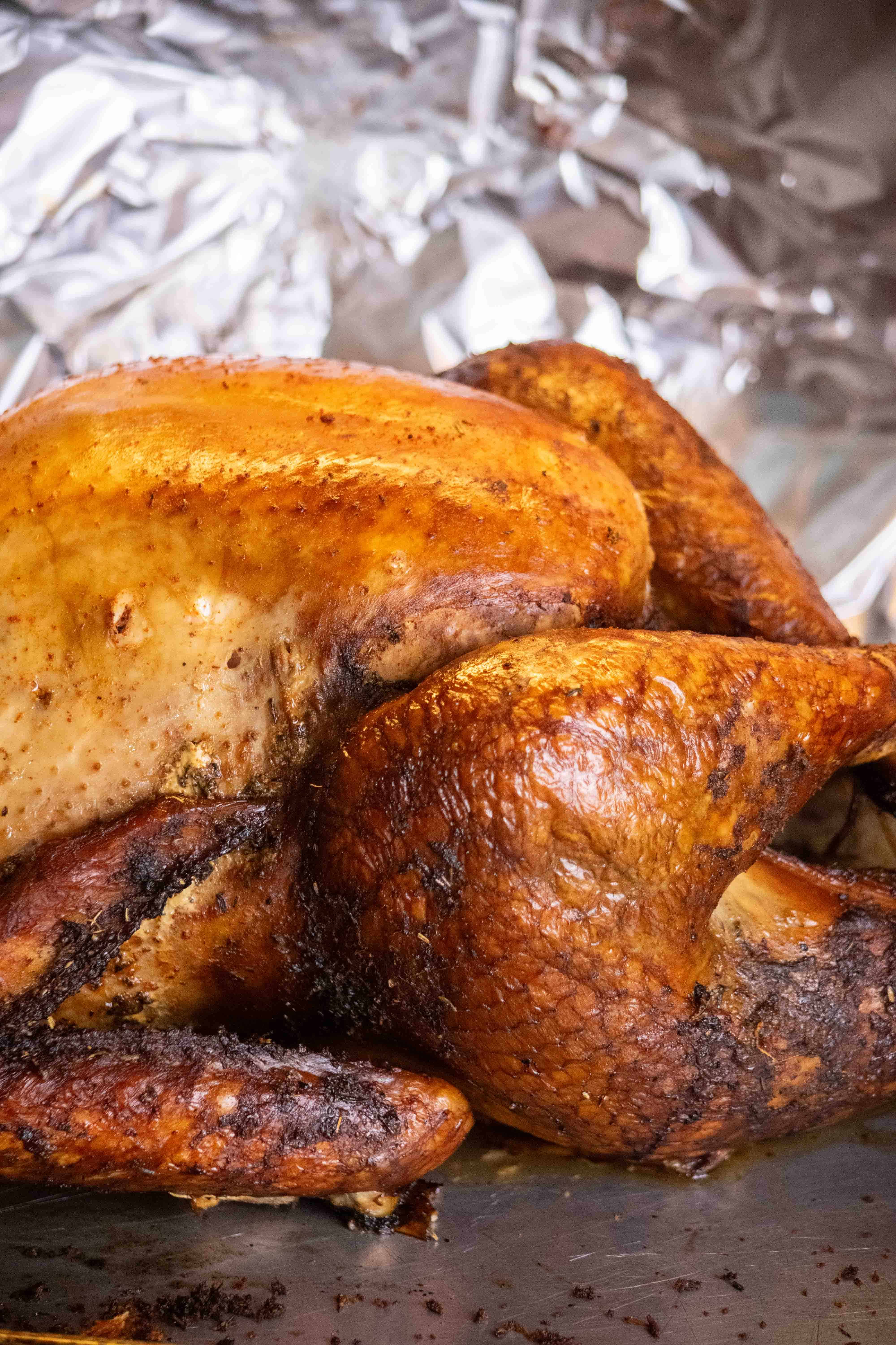 Whole Smoked Turkey (Masterbuilt Electric Smoker Recipe) : Jawns I Cooked