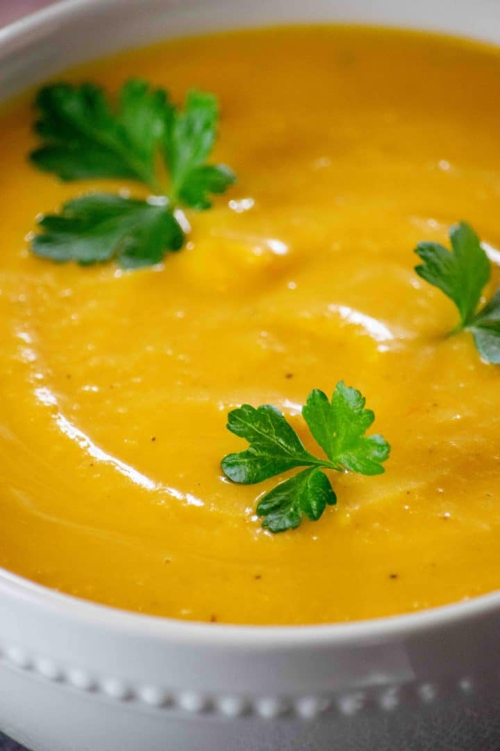 Creamy Roasted Butternut Squash Bisque (Dairy Free) : Jawns I Cooked