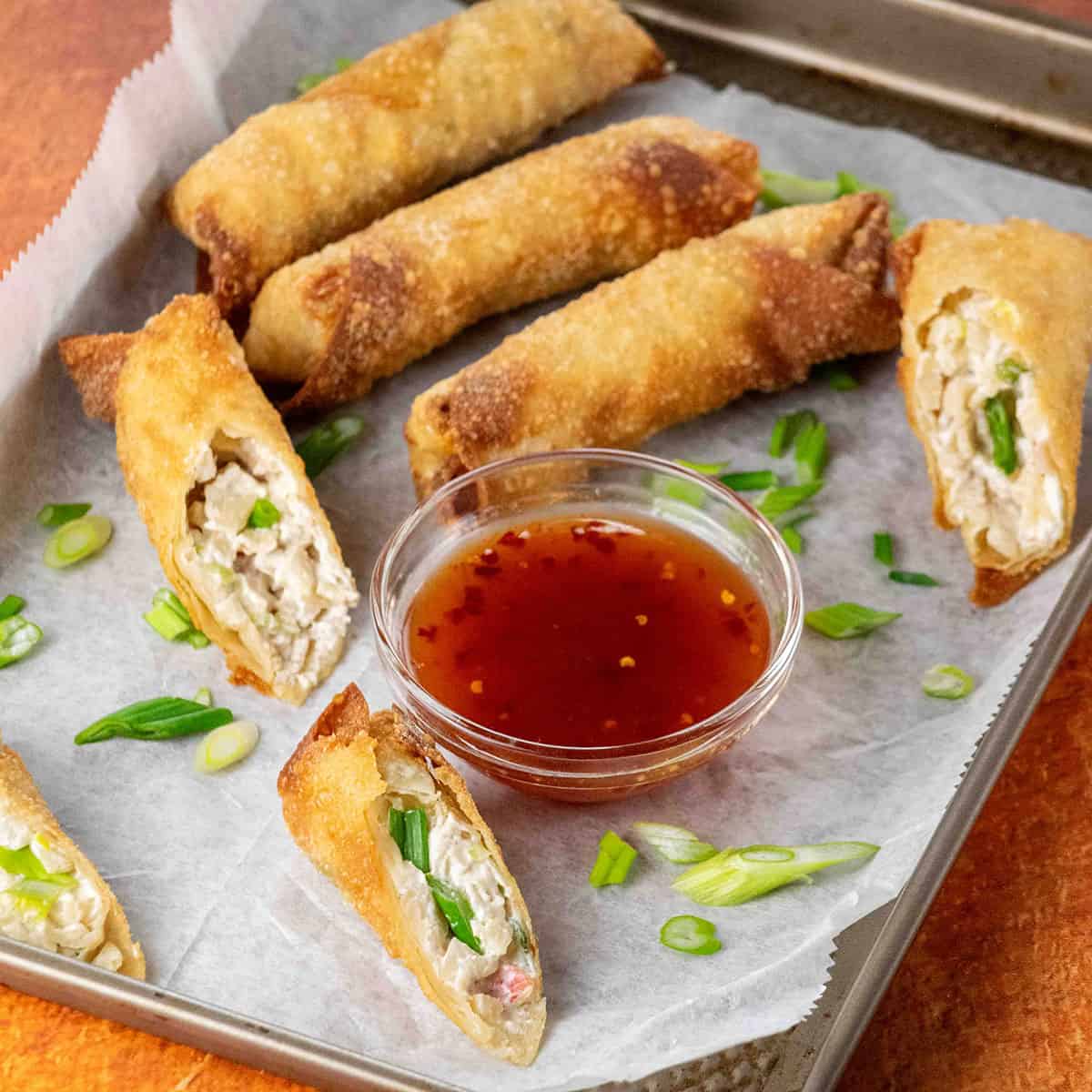 Homemade Crab Rangoon Egg Rolls (easy and delicious) : Jawns I Cooked